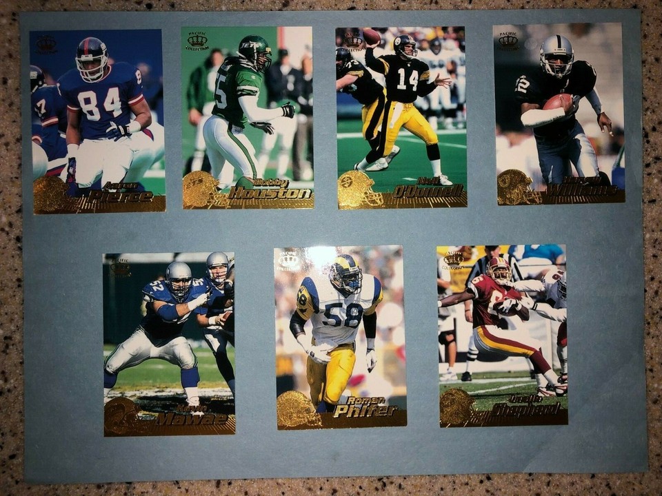 1996 PACIFIC COLLECTION FOOTBALL CARDS YOU CHOOSE NFL CARD FREE ...