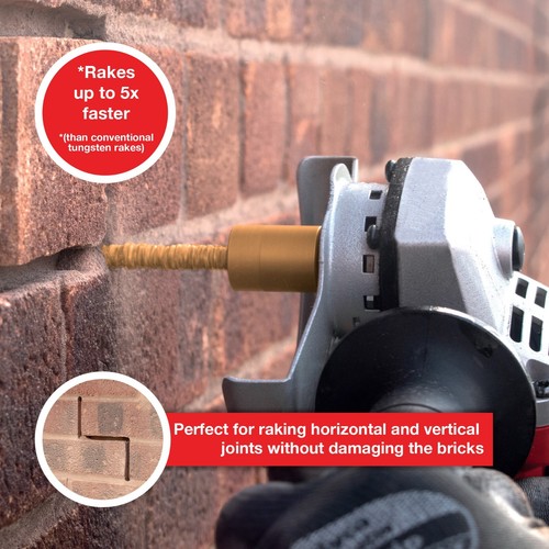 Mortar Rake Removal Pointing Tool For Angle Grinder M14 8/35mm 8/100mm ...