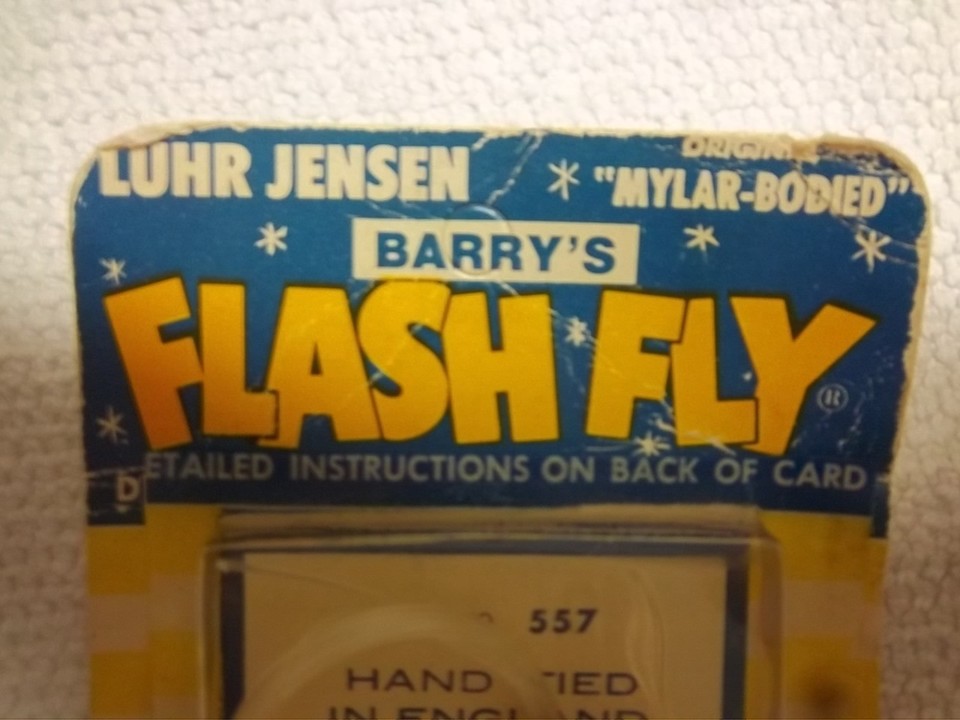 Vintage Luhr Jensen - Barry's Flash Fly Lure | eBay