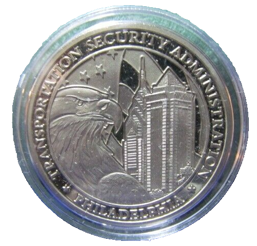 US Department of Homeeland Security - TSA Philadelphia Challenge Coin ...
