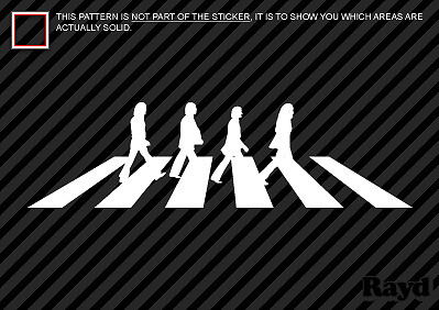 (2x) Abbey Road Sticker Decal Die Cut vinyl beatles | eBay