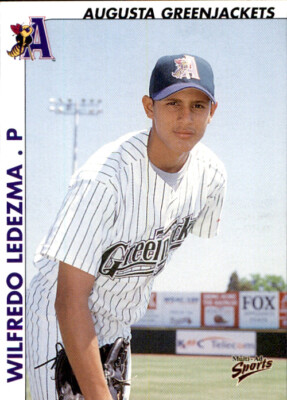 2000 Augusta Greenjackets Multi-Ad #10 Wilfredo Ledezma Maracay ...
