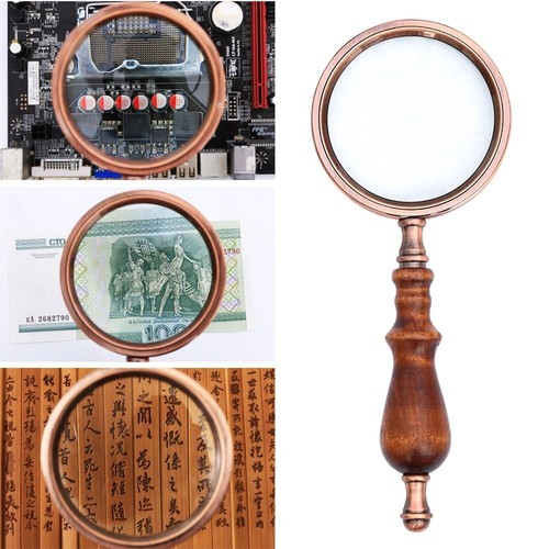 Box 10X Reading Jewelry Magnifiers Handheld Microscope Vintage ...