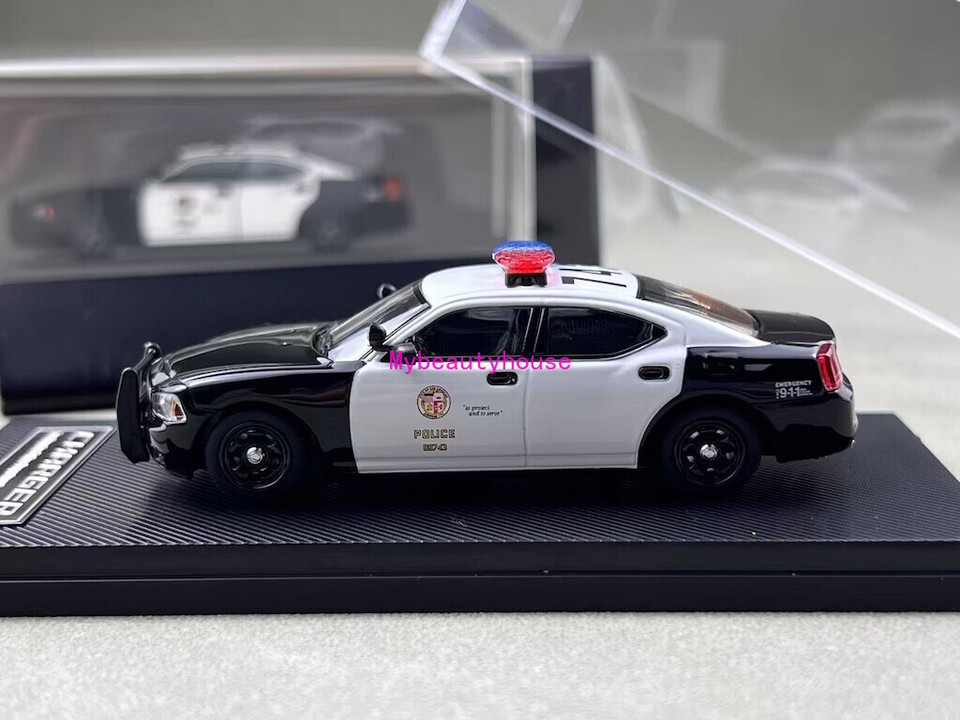 Rollin 1:64 2008 LAPD Charger Police Muscle Model Diecast Metal Car | eBay