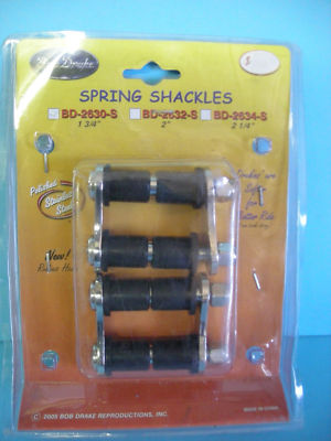 1928 1929 1930 1931 1932 1934 Ford Hot Rod Front Spring Shackles ...