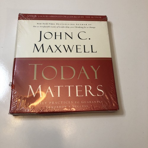 Today matters By John C. Maxwell Audio Book | eBay