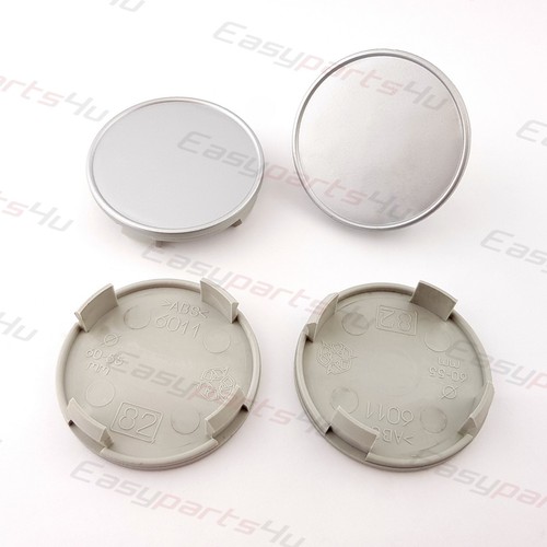 4x ALLOY WHEEL HUB CENTRE CAPS 60mm / 55mm universal | eBay
