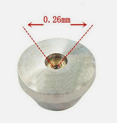 5Pcs Waterjet Cutting Machine Flat Nozzle 0.26mm (0.010 ") Ruby Orifice ...