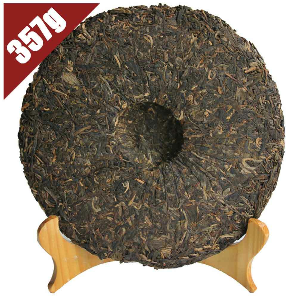 2008 Ba Jiao Ting 0830 Raw Pu-erh Tea Cake Yunnan Menghai Shen Sheng ...