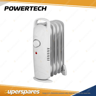 Powertech Mini 5-Fin Portable and compact Oil Heater 240V 500W Energy-efficient | eBay Australia