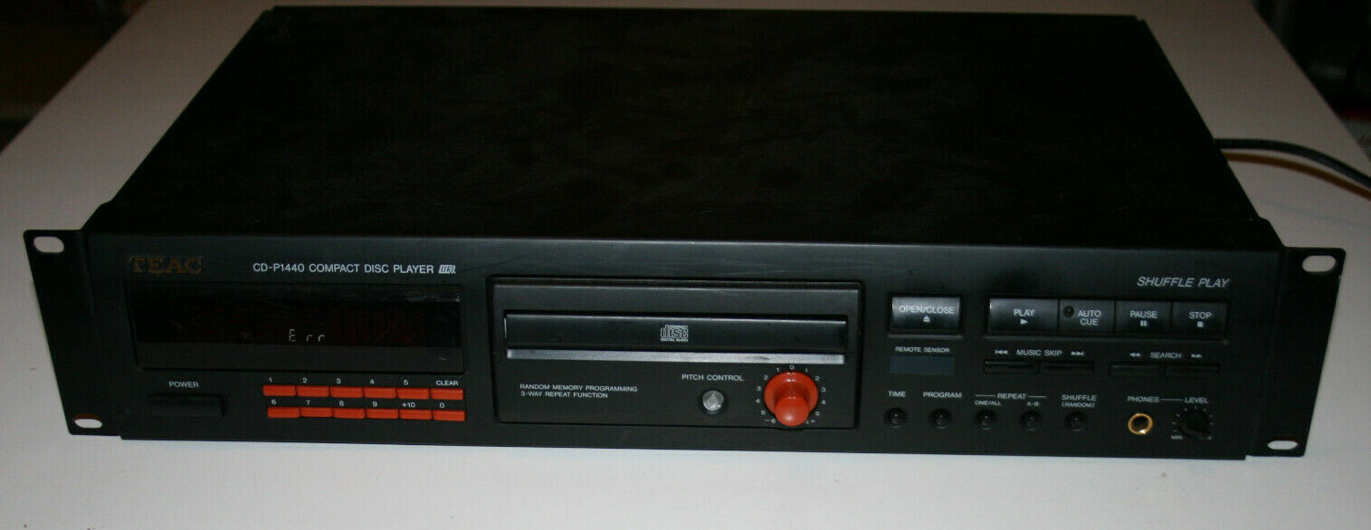 TEAC CD-P1440 Professional CD Player With Pitch Shift. - PICK UP ONLY ...