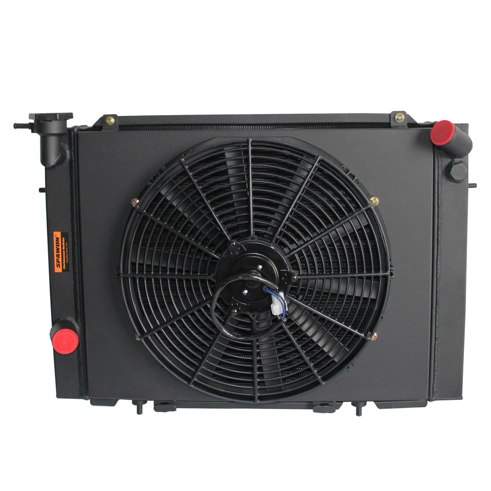 3Row Fit 1979-86 HOLDEN COMMODORE VB VC VH VK V8 SPAWON Radiator + Fan ...