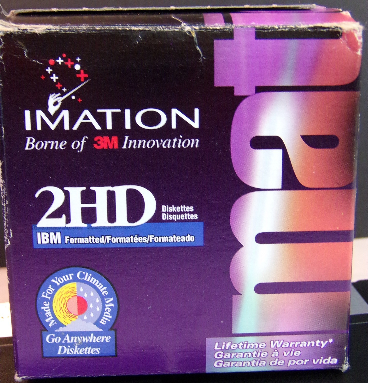 IMATION 2HD IBM Formatted Diskettes Write On Label 13 Diskettes | eBay