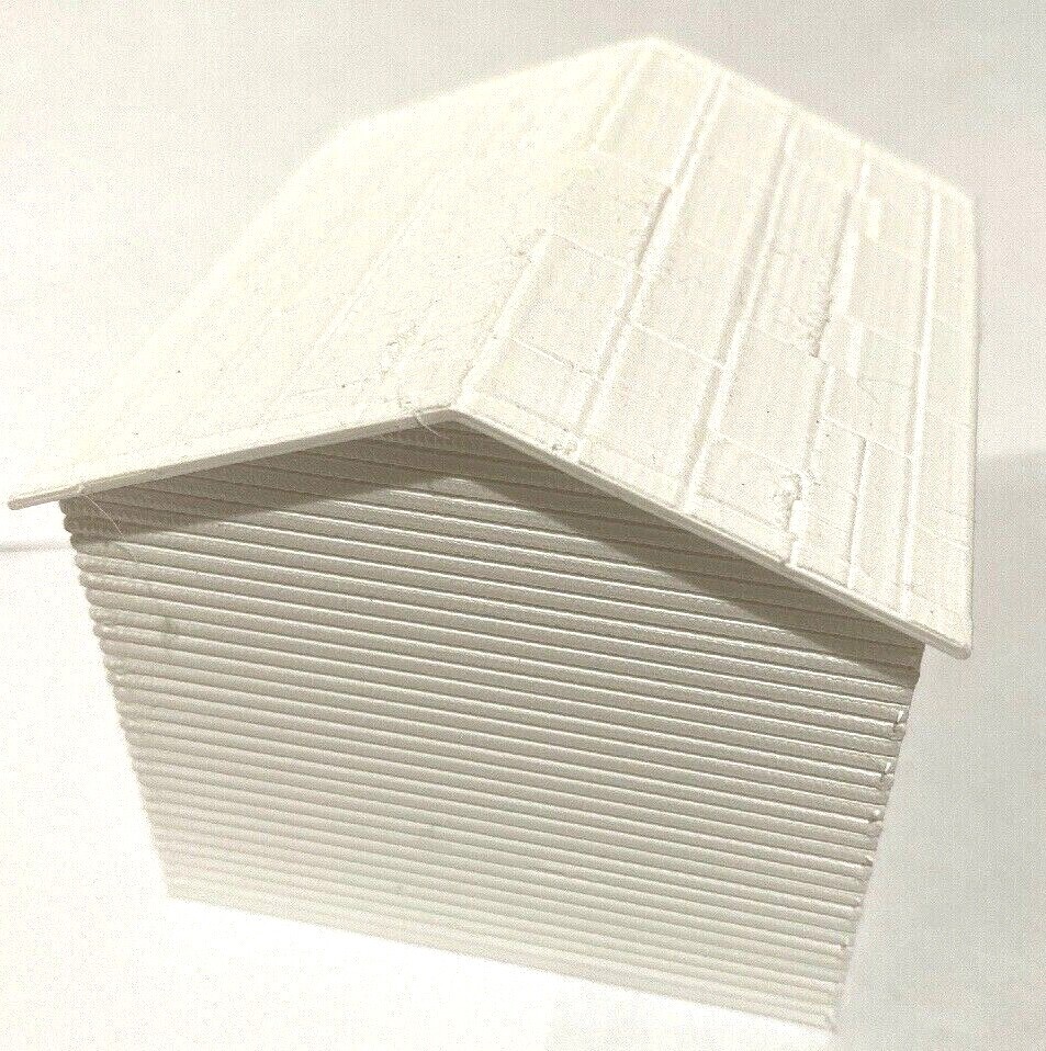 HO Scale Clapboard Siding Shed 10' by 10' (3" x 3" x 3") with Door ...