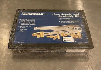 Techniweld CK-5 Hose Repair Kit TWCK-5 3/16” & 1/4” ID NEW! FREE ...