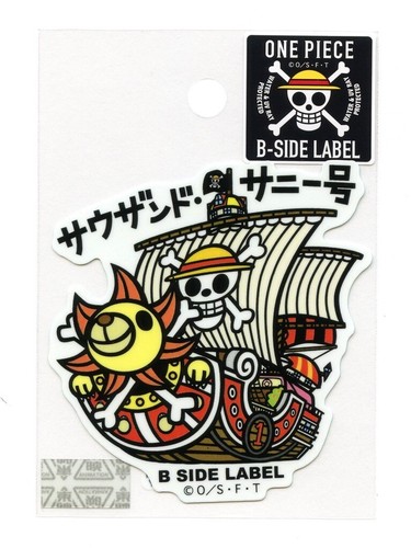 The Thousand Sunny Vol.2 One Piece B-SIDE LABEL Sticker Japan ...