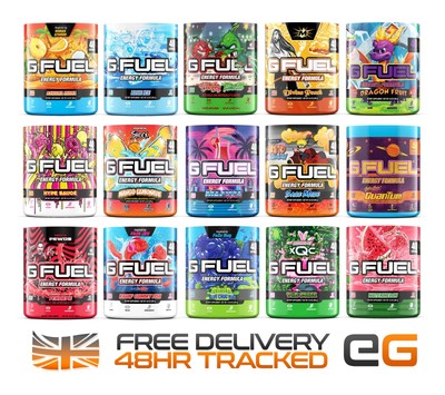 G Fuel 40 Serving Tubs, Choose Your Own, New & Sealed, UK Seller ...