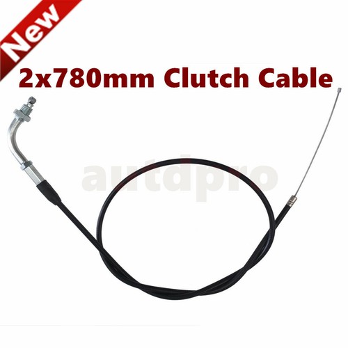 2pcs 780mm 110mm Bend Throttle Cable Line For 4 Stroke Pocket Bike ...