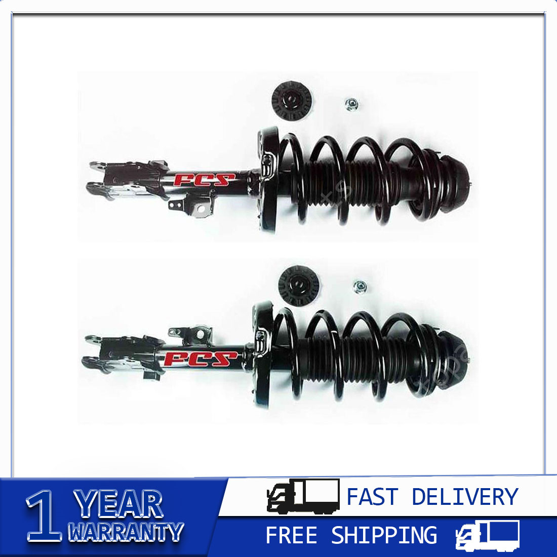 For 2012~2013 Kia Soul 2x Front FCS Suspension Struts and Coil Spring ...