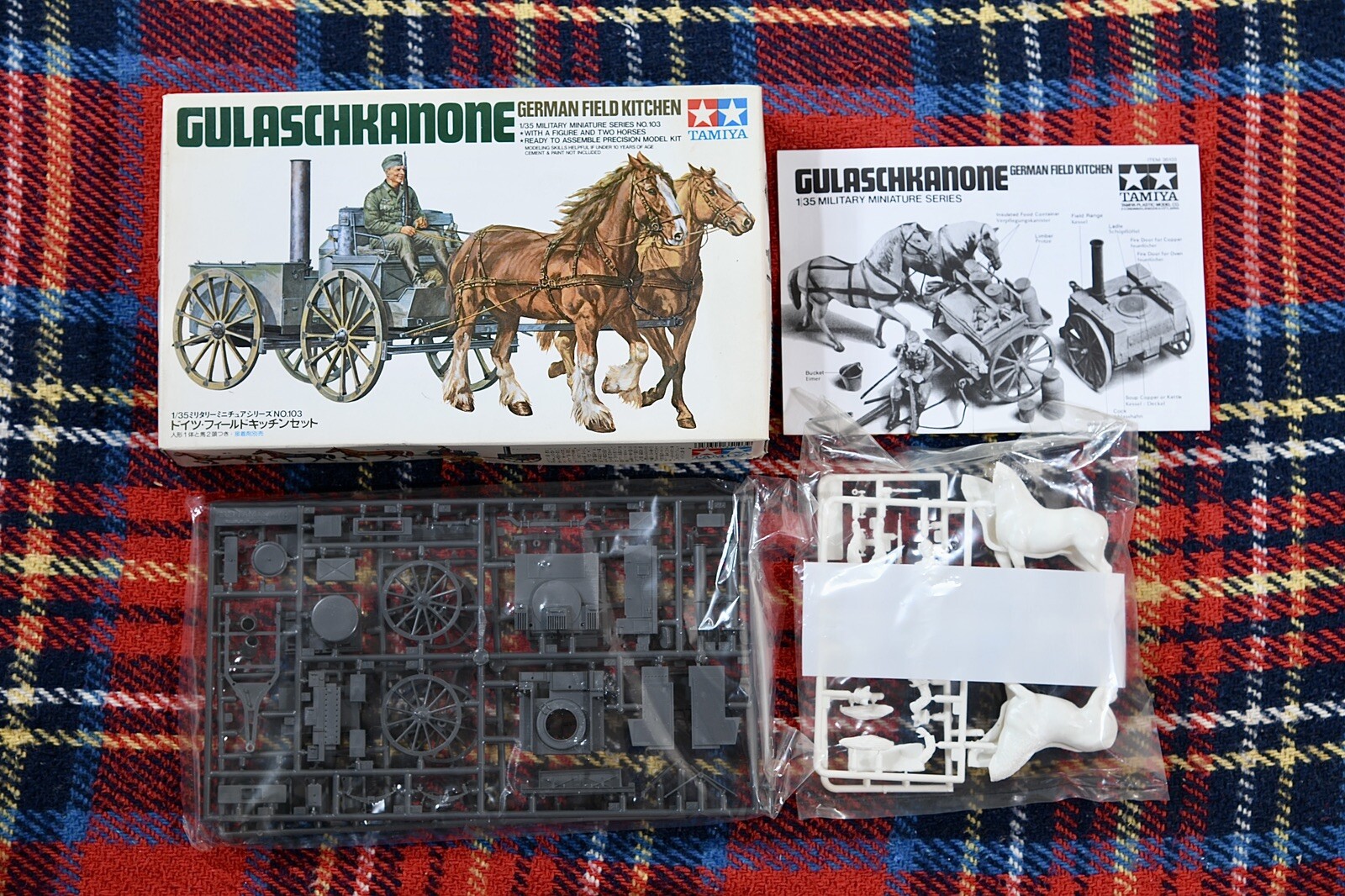 Tamiya 35103 German Field Kitchen 1 35th Scale for sale online | eBay