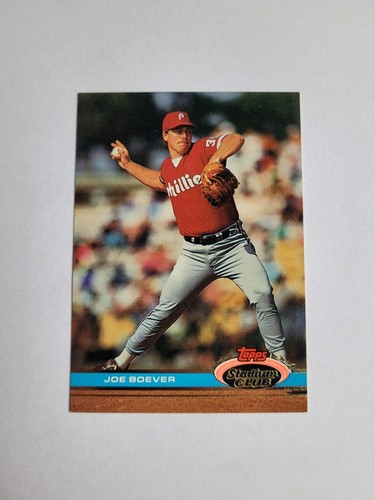 1991 Topps Stadium Club Baseball #462 Joe Boever | eBay