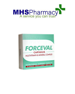 Forceval Capsules Multivitamins - 30 Capsules 5036631008042 | eBay UK