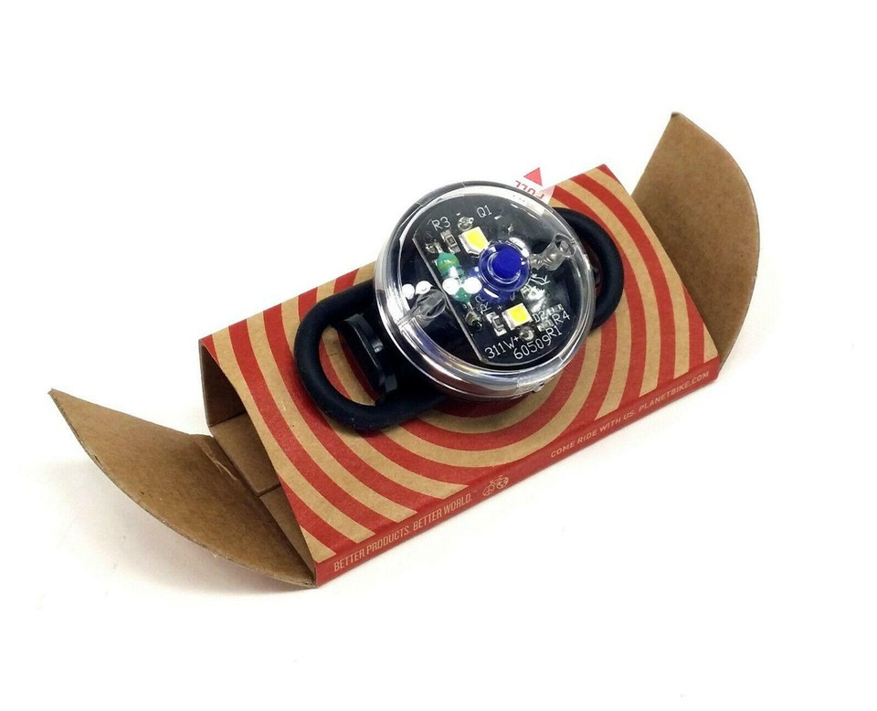 Planet Bike Button Blinky Bicycle Head Light | eBay