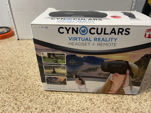Cynoculars Virtual Reality Headset & Remote Used With Box Works | eBay