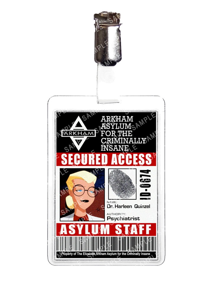 Batman Animated Arkham Asylum Inmate Cosplay Prop Costume Comic Con ...