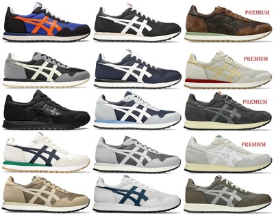 Schuhe Asics tiger Runner II Oc Schuhe mexico 66 Mann Frau Schwarz Blau ...