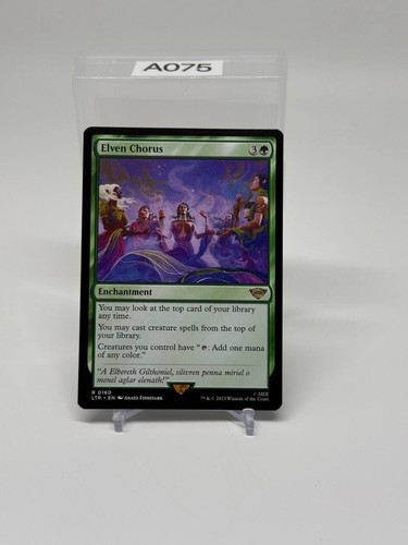 MTG / Elven Chorus / LTR / #0160 / Regular / Rare / NM | eBay