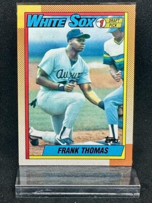 Frank Thomas Topps 1990 Baseball White Sox Rookie Card No# 414 | eBay