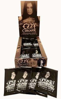 2001 OZZY Osbourne Collector Series Trading Cards 1 Pack Sealed Packet ...