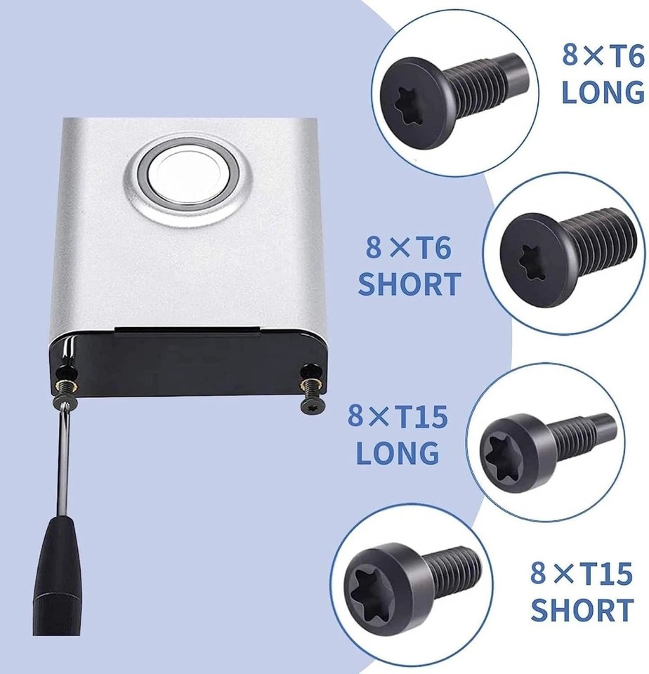 32pcs Ring Doorbell Screws Replacement Security Screws Compatible Video ...