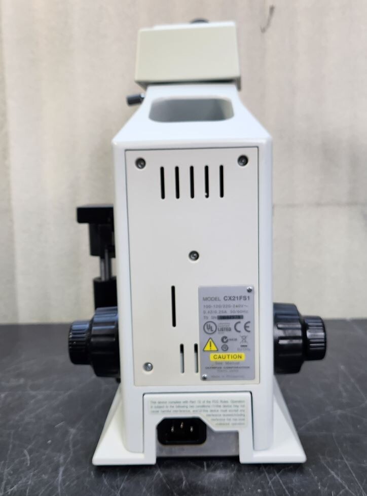 Olympus CX21 Cx-21 Cx21fs1 Microscope No Objective Lens Parts for sale ...