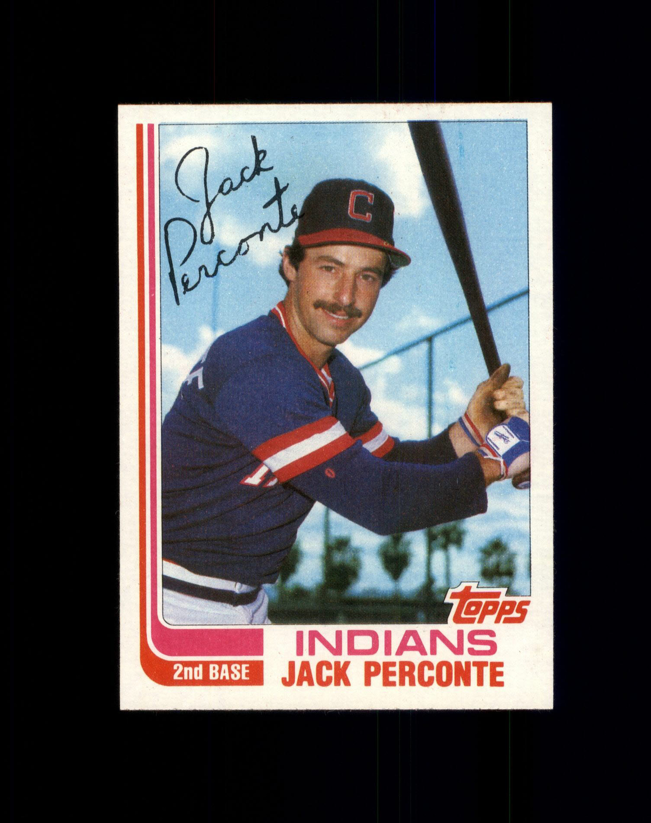 1982 Topps Traded #87T Jack Perconte - Cleveland Indians NM/MT (A01A ...