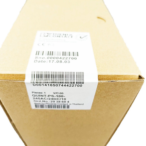 New Phoenix Contact QUINT-PS-100-240AC/24DC/10 2938604 Switching power ...