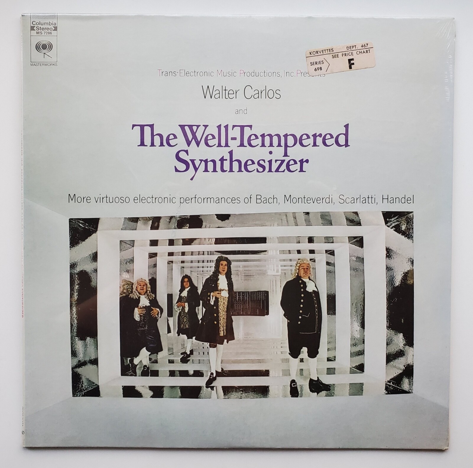 Walter Carlos "The Well-Tempered Synthesizer" vinyl LP SEALED MS7286 ...