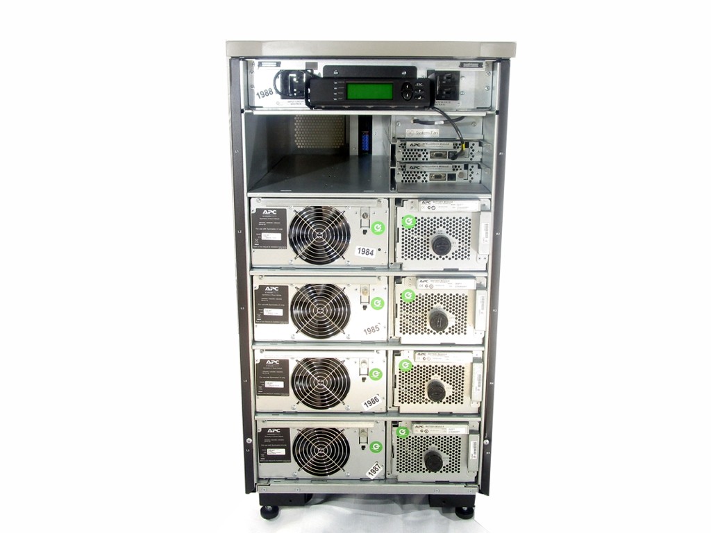 sylx16t~ APC Symmetra LX 16000va UPS 120/208/240v SYA16K16P Rebuilt 16k ...