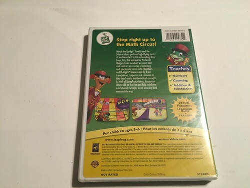 Leap Frog - Math Circus (DVD, 2004) for sale online | eBay
