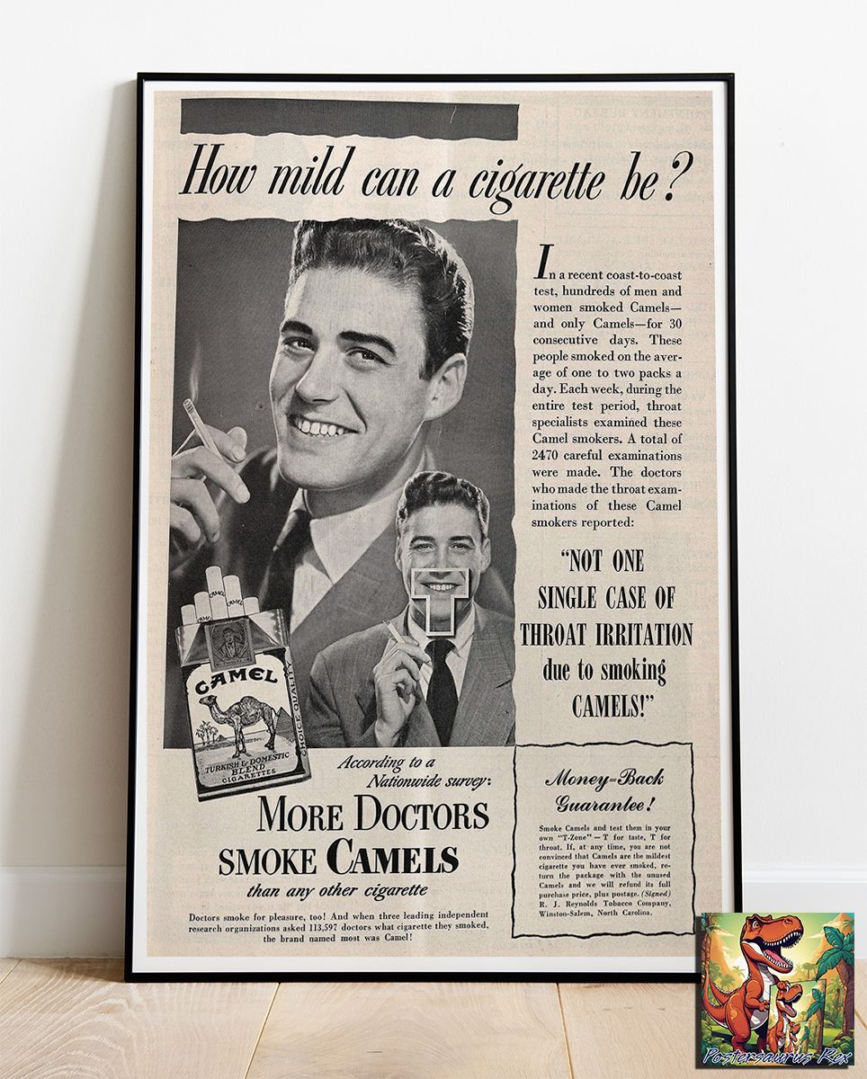 Vintage Cigarette Ads Doctors Recommend 1953 Old Gold Cigarettes