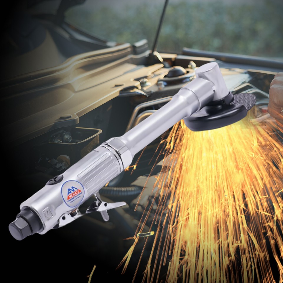 1/4"Air Angle Grinder Long Handle Pneumatic Cutting Tool For Cut Off ...