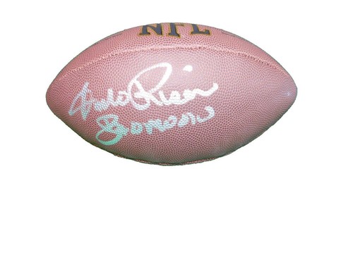 ANDRE RISON SIGNED AUTOGRAPHED OFFICIAL NFL FOOTBALL JSA COA "BAD MOON ...