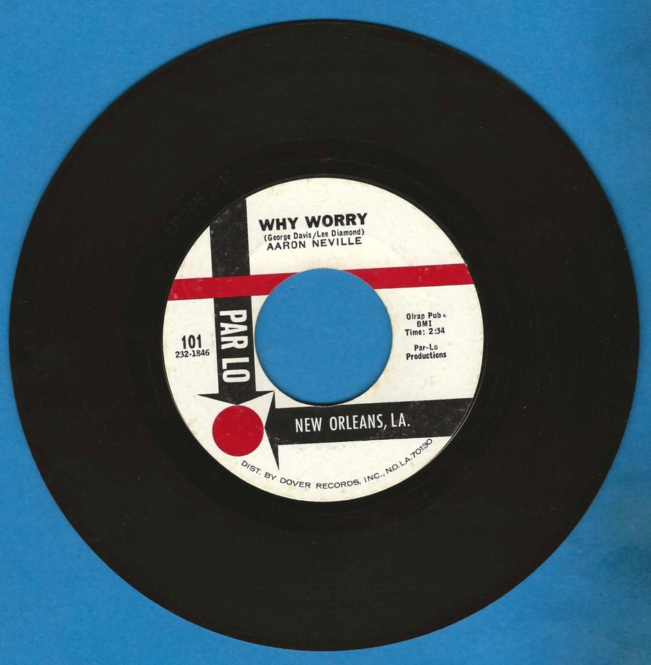 Aaron Neville 45 rpm Tell It Like It Is/Why Worry PARLO 101 | eBay