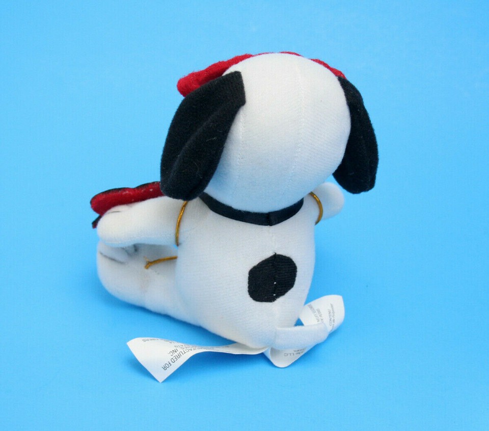 Peanuts Worldwide Snoopy Cupid Valentines Heart Arrow Stuffed Animal ...