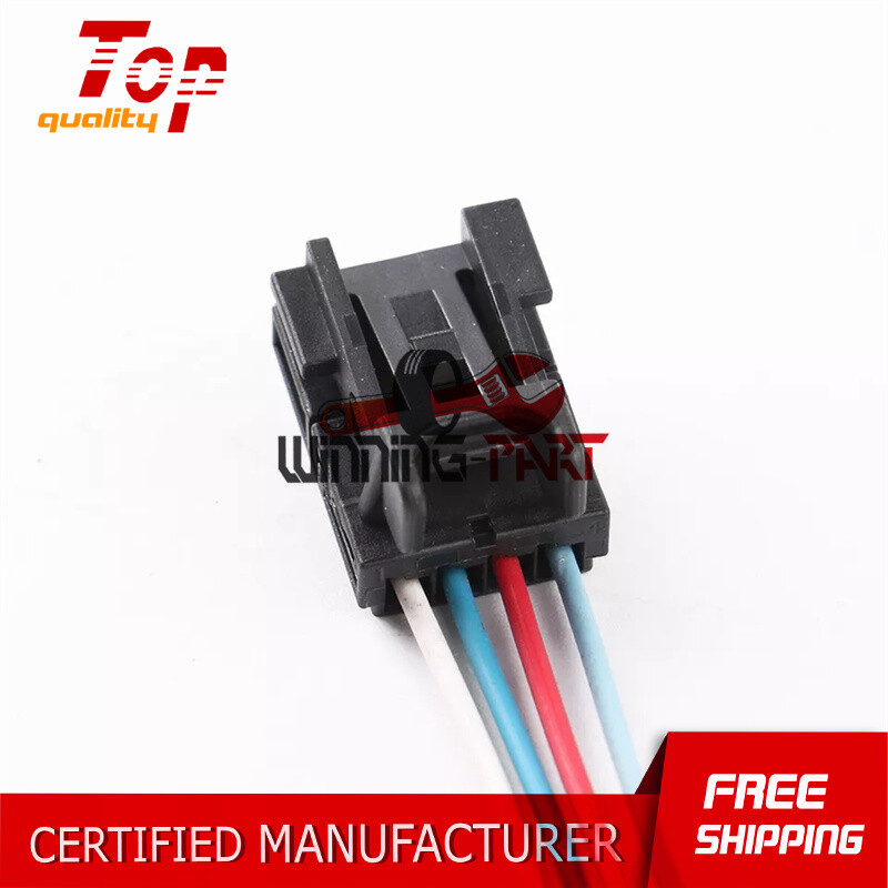 8K0973754 4 PIN Connector Plug Pigtail Socket For VW Golf Jetta Passat ...