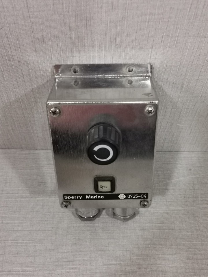 Sperry Marine 4884 / 0735-04 Terminal Box Northrop Grumman Gyro ...