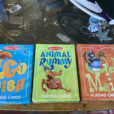 Melissa And Doug Classic Card Game Set Family | eBay