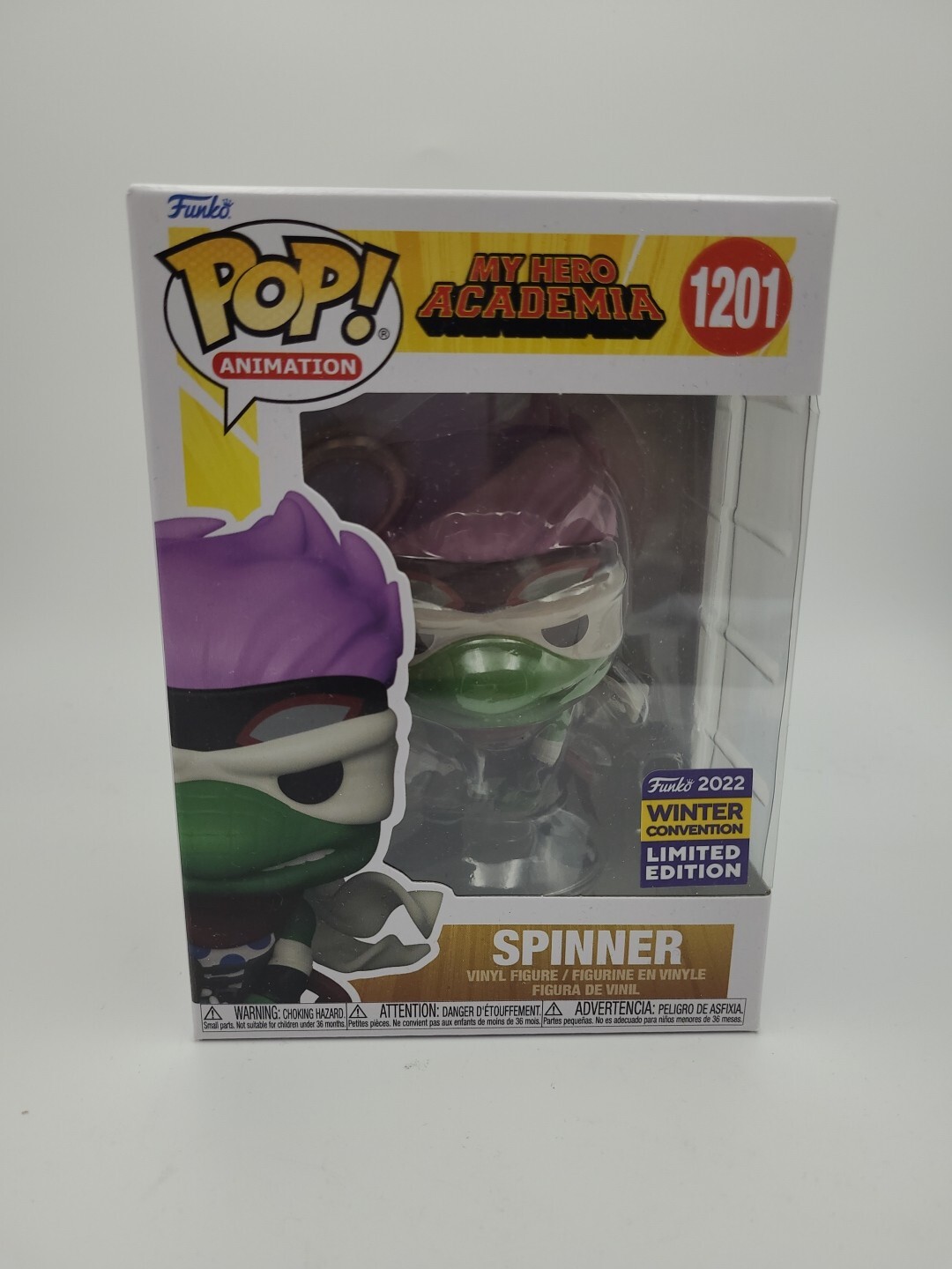 My Hero Academia Spinner Winter Convention 2022 #1201 Funko POP! Vinyl ...