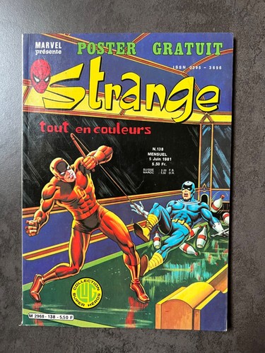 STRANGE N° 138 Edition Originale LUG 5 Juin 1981 / (Poster manquant) | eBay
